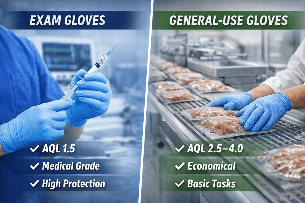 Exam Gloves vs. General-Use Gloves: What’s the Difference?