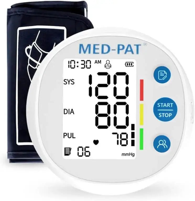 Med-Pat BP-R Round Blood Pressure Monitor | Automatic Digital BP Machi